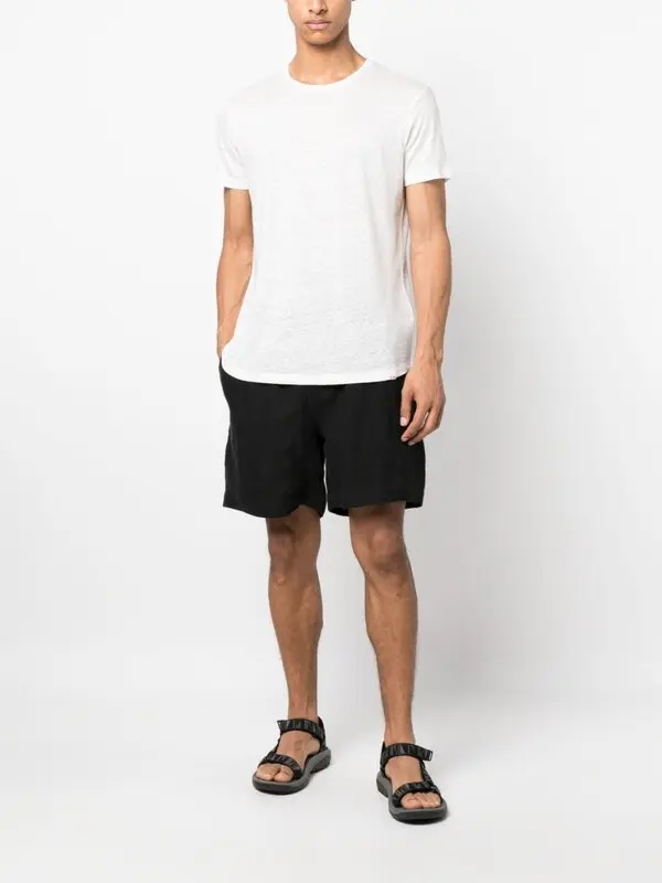 Orlebar Brown Crew-neck Linen T-shirt - White