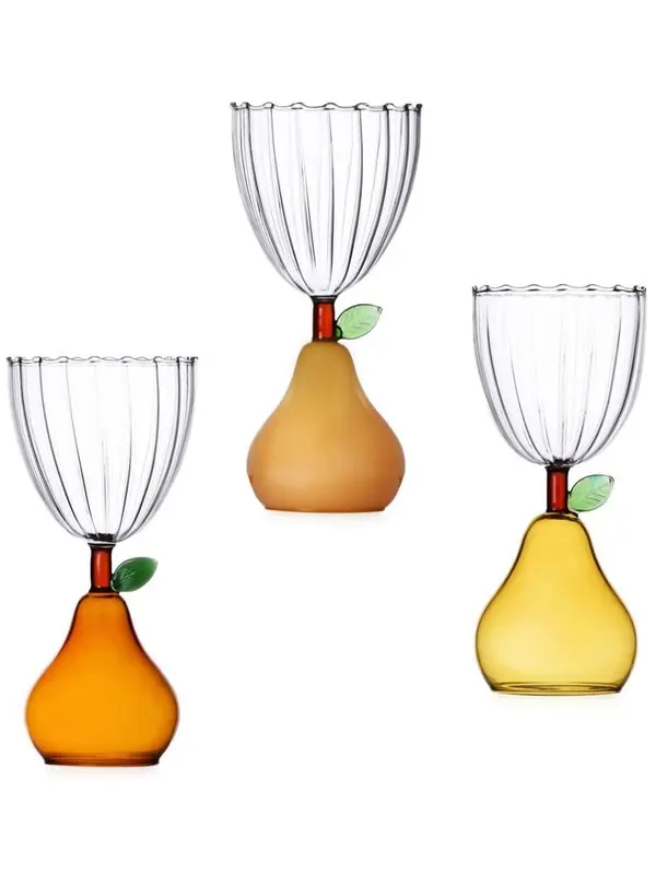 ICHENDORF MILANO Pear-shaped Wine Goblets - Neutrals