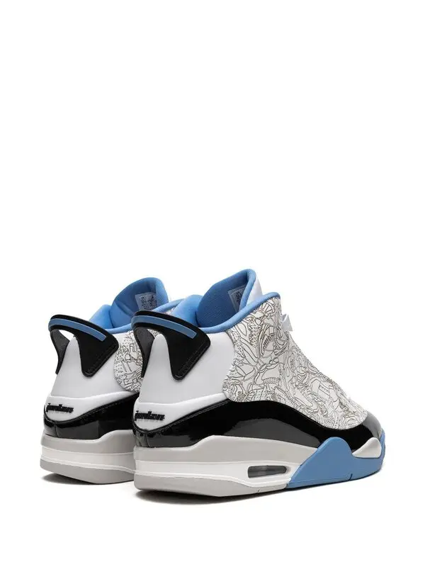 JORDAN Dub Zero Legend Blue Sneakers - White