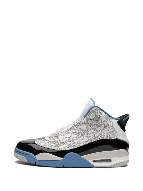 JORDAN Dub Zero Legend Blue Sneakers - White