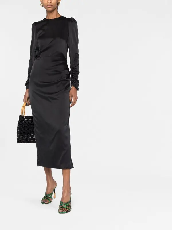 Zimmermann Ruched Midi Dress