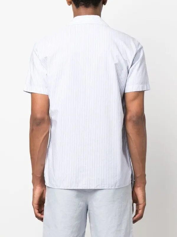 Orlebar Brown Travis Striped Short-sleeve Shirt