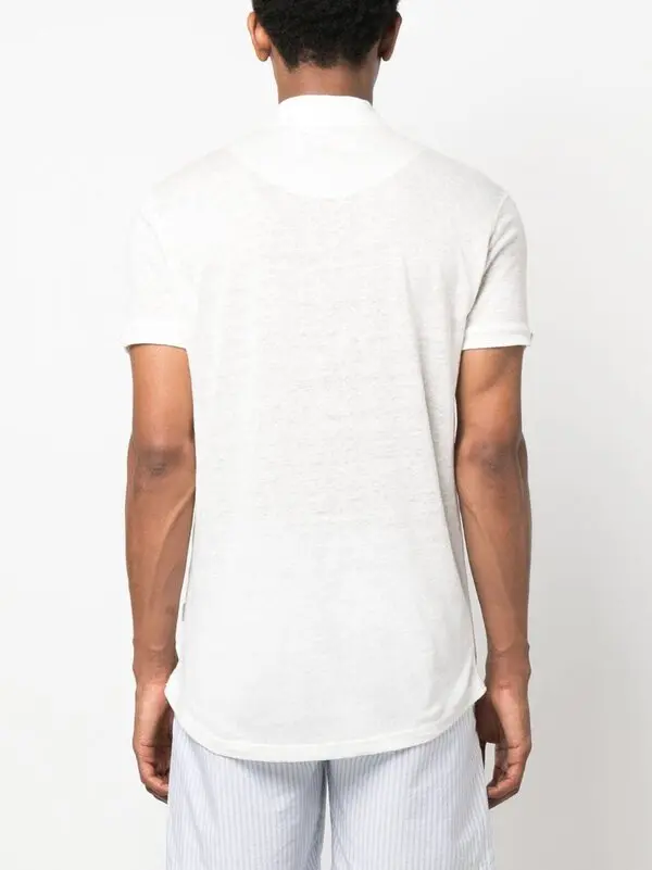Orlebar Brown Sebastian Short-sleeve Linen Polo Shirt