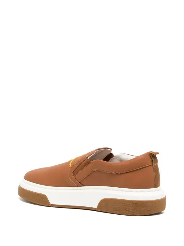 FERRAGAMO Cassina Embossed-logo Sneakers