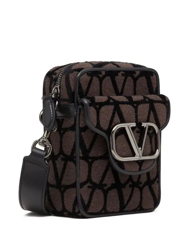 Valentino Garavani Mini Locò Toile Iconographe Shoulder Bag