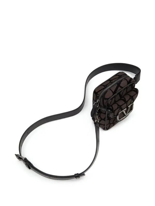 Valentino Garavani Mini Locò Toile Iconographe Shoulder Bag