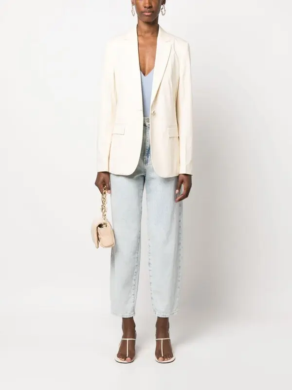 Calvin Klein Single-breasted Long-sleeve Blazer