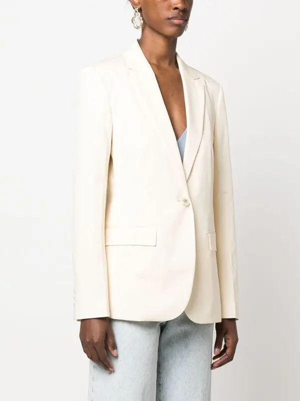 Calvin Klein Single-breasted Long-sleeve Blazer