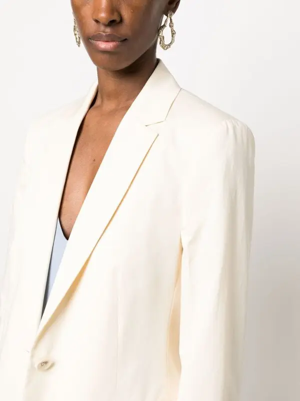 Calvin Klein Single-breasted Long-sleeve Blazer