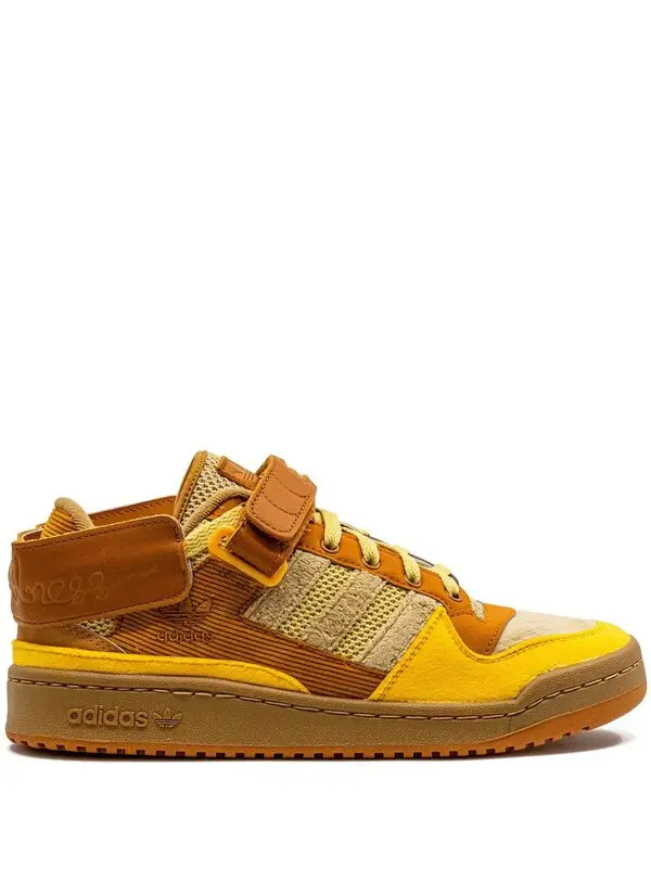Adidas Forum Exhibit Low Melting Sadness Sneakers - Yellow