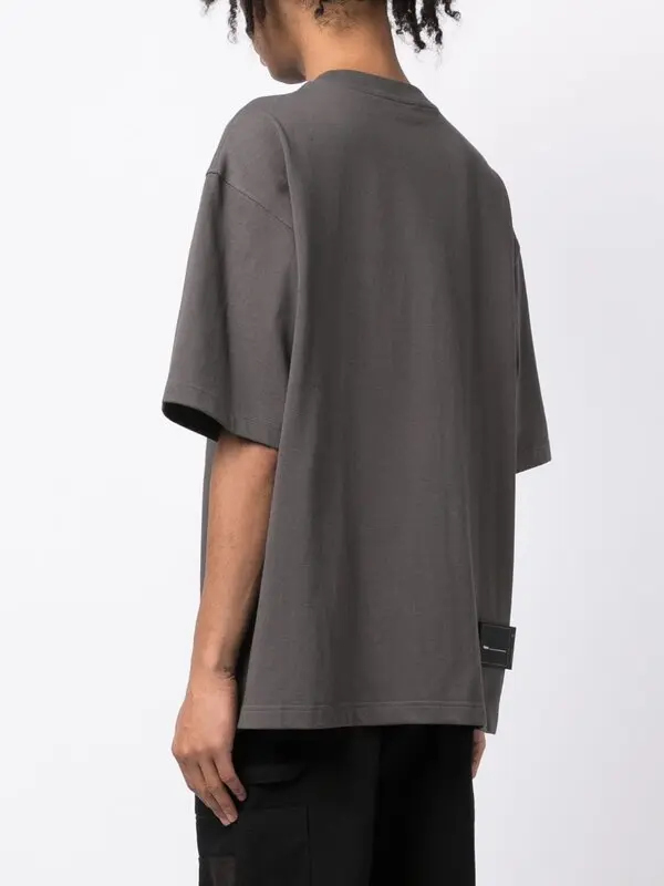 We11Done Drop-shoulder Cotton T-shirt