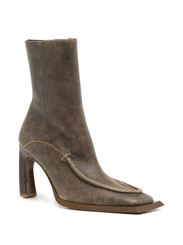 KNWLS Hellz 90mm Square-toe Boots