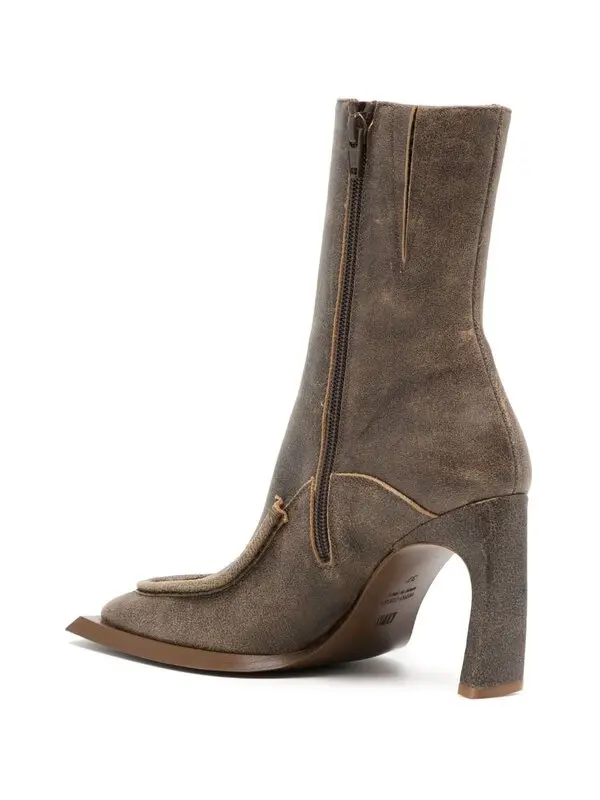 KNWLS Hellz 90mm Square-toe Boots
