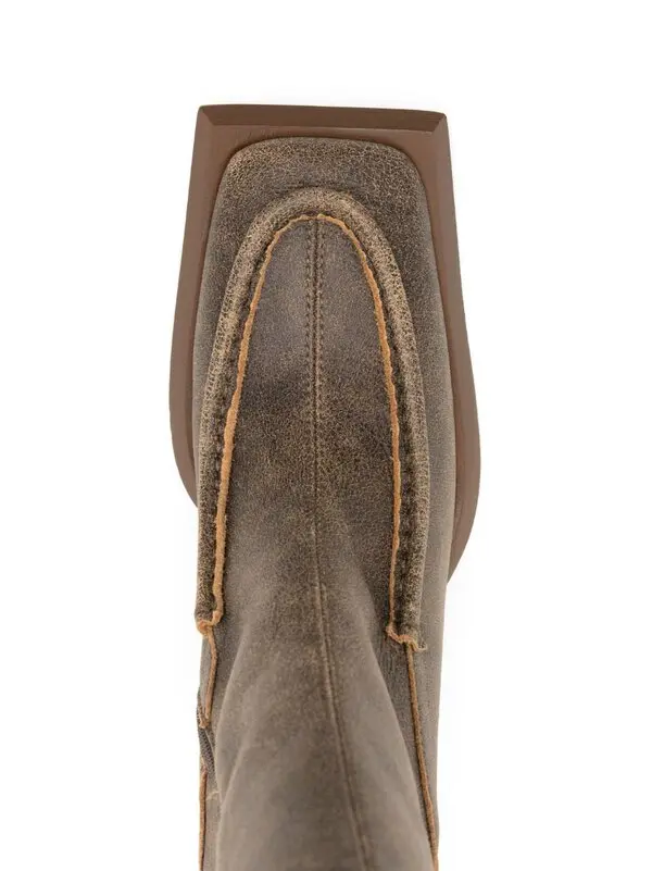 KNWLS Hellz 90mm Square-toe Boots