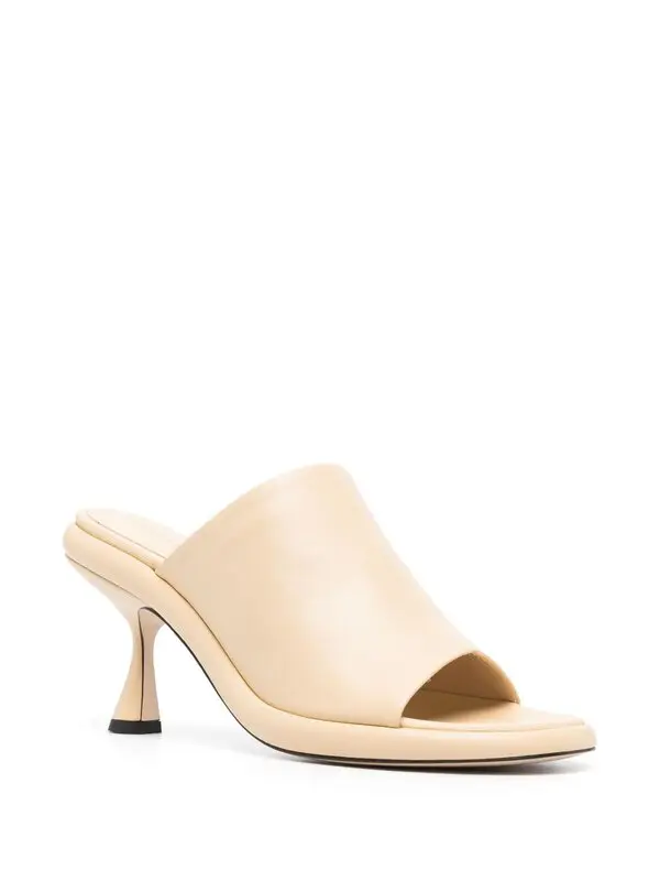 WANDLER 80mm Leather Slip-on Sandals