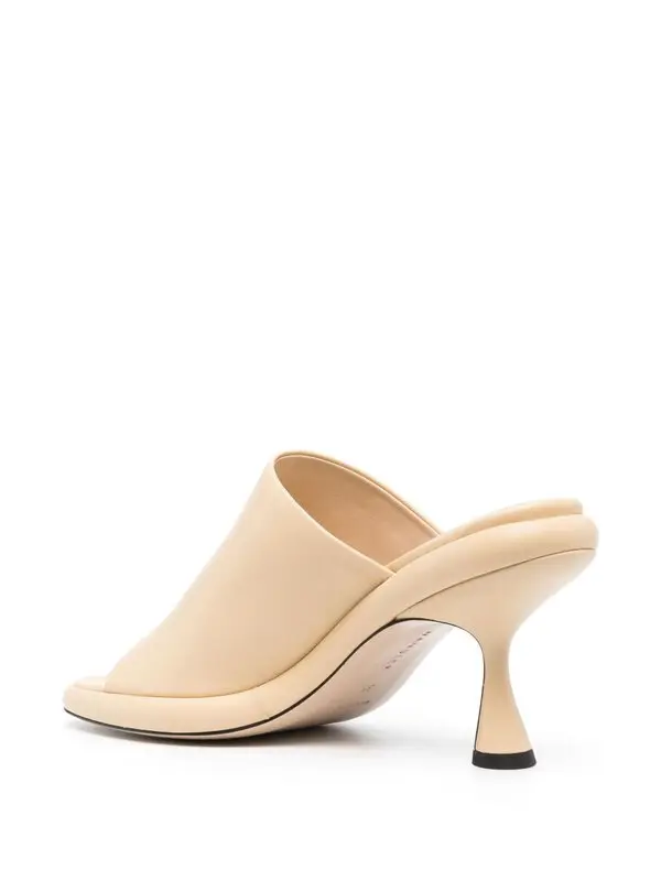 WANDLER 80mm Leather Slip-on Sandals
