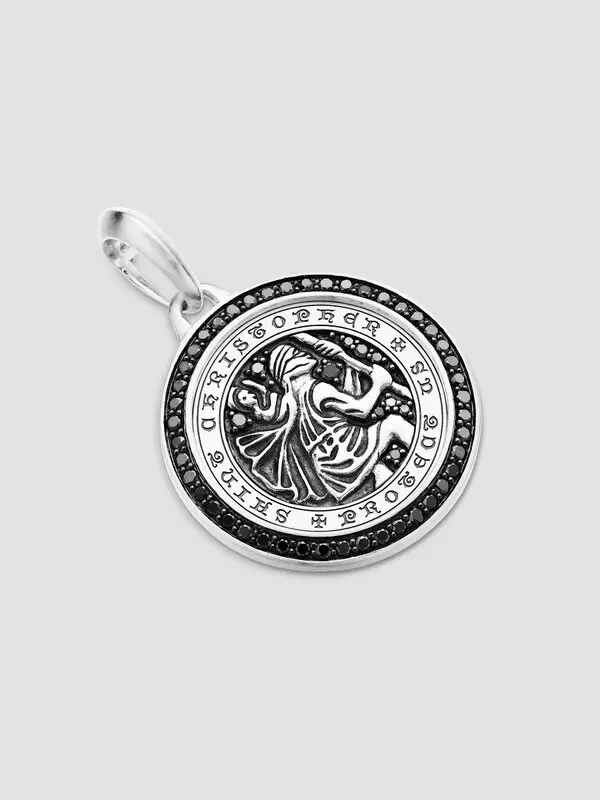 David Yurman St. Christopher Amulet In Sterling Silver