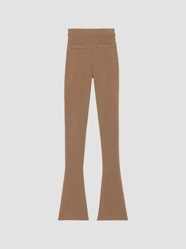 Saint Laurent Flared Pants In Wool