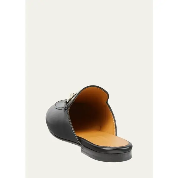 Gucci Princetown Leather Mules - Camel