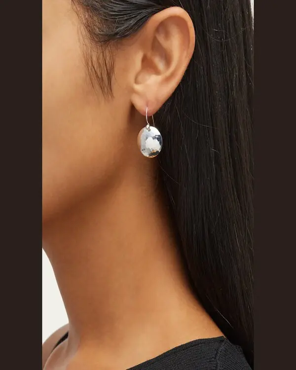Ippolita Sterling Disc Diamond Earrings