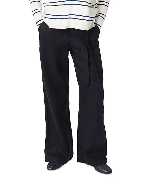 HOBBS LONDON Jacqui Linen Trousers