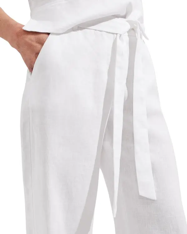 HOBBS LONDON Jacqui Linen Trousers