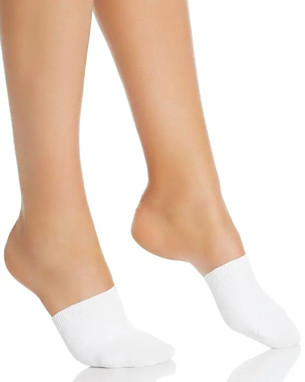 Hue Toe Topper Sock Liners - White
