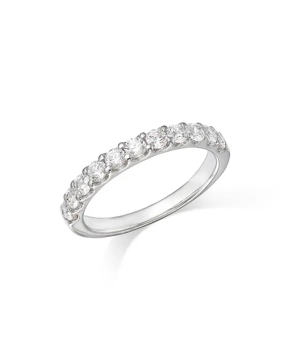 Bloomingdale'S Round Cut Diamond Band, 0.75 Ct. T.w - White