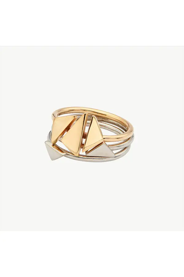 SOKO Asili Stacking Rings - Gold