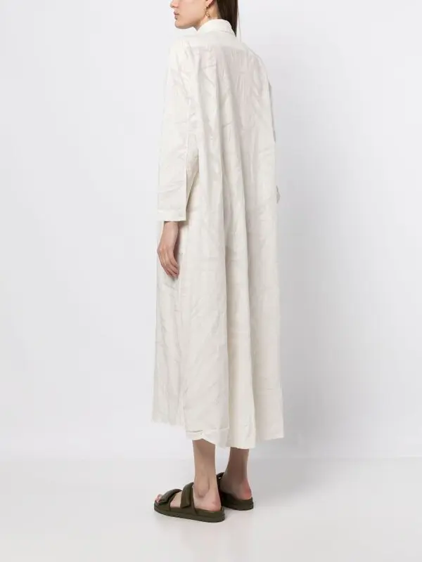 Toogood The Draughtsman Shirt Dress In White - 35% Off | Editorialist