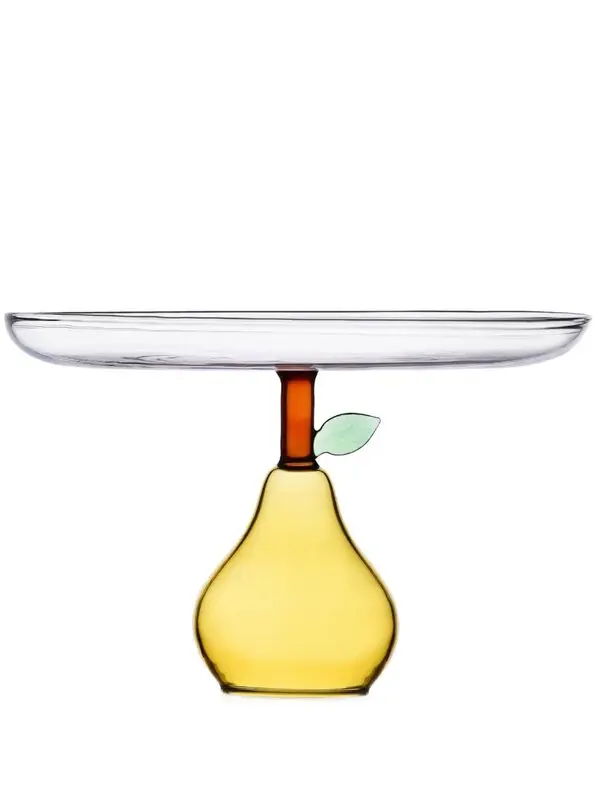 ICHENDORF MILANO Pear Glass Stand - Yellow