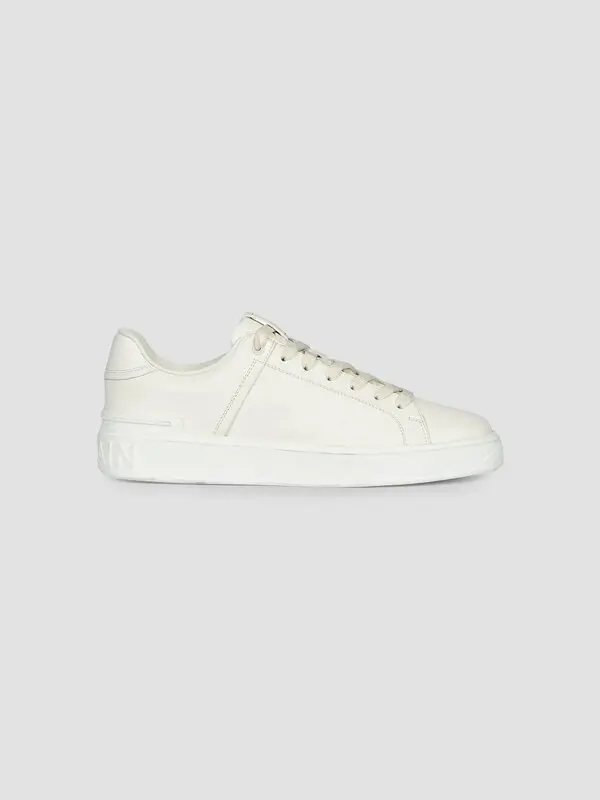Balmain B-court Low-top Sneakers - Blanc