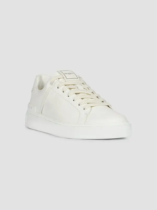 Balmain B-court Low-top Sneakers - Blanc