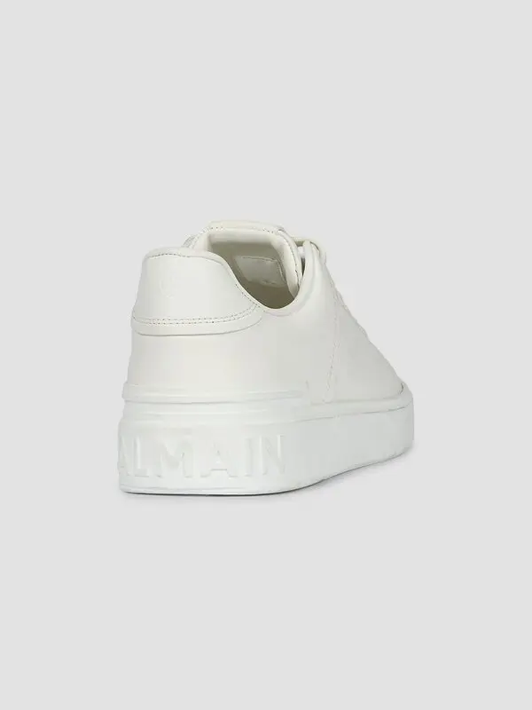 Balmain B-court Low-top Sneakers - Blanc