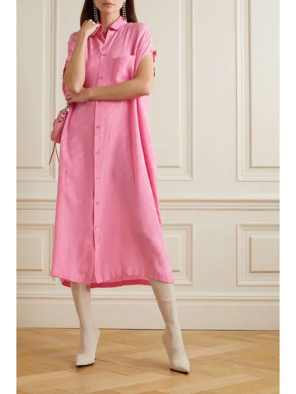 open lace back dress Women's Mary Jane Flats Pink Embassy London Bliss – Embassy London USA main image 0