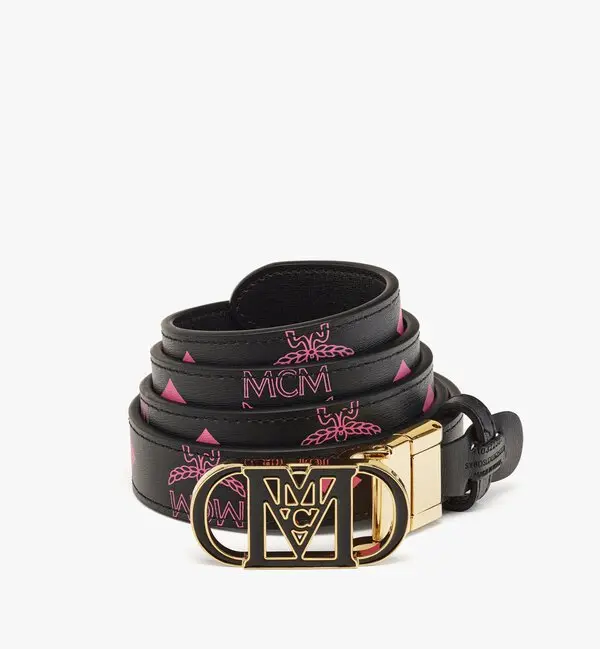 MCM pink reversible leather belt s-l400.jpg main image 2