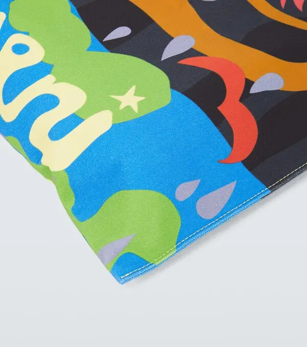 Marni X No Vacancy Inn Printed Tote