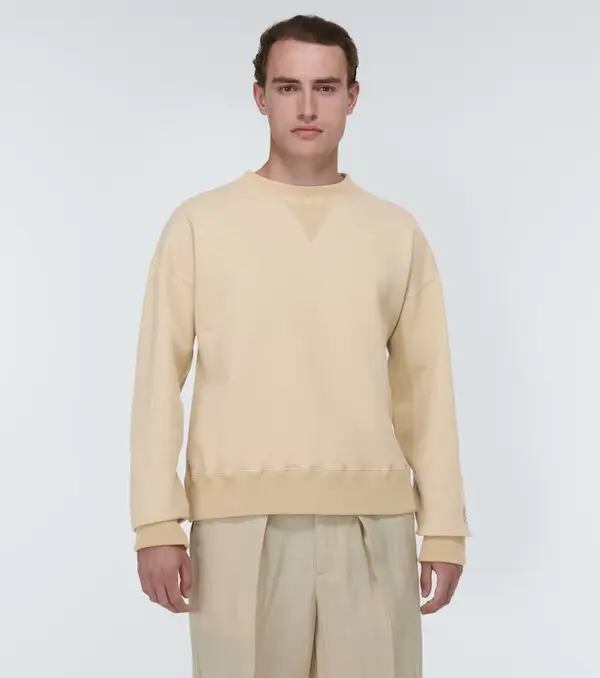 JIL SANDER Cotton And Cashmere Sweatshirt