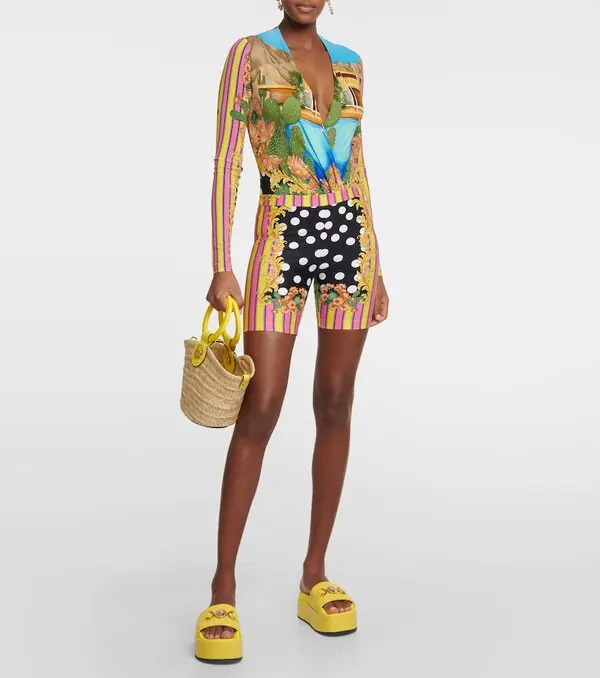 Versace Medusa Palm Springs Bodysuit