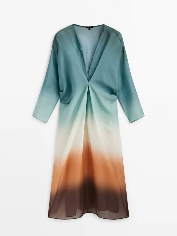 knee length dresses for ladies Venus Smocked Dress at Modern Citizen main image 0