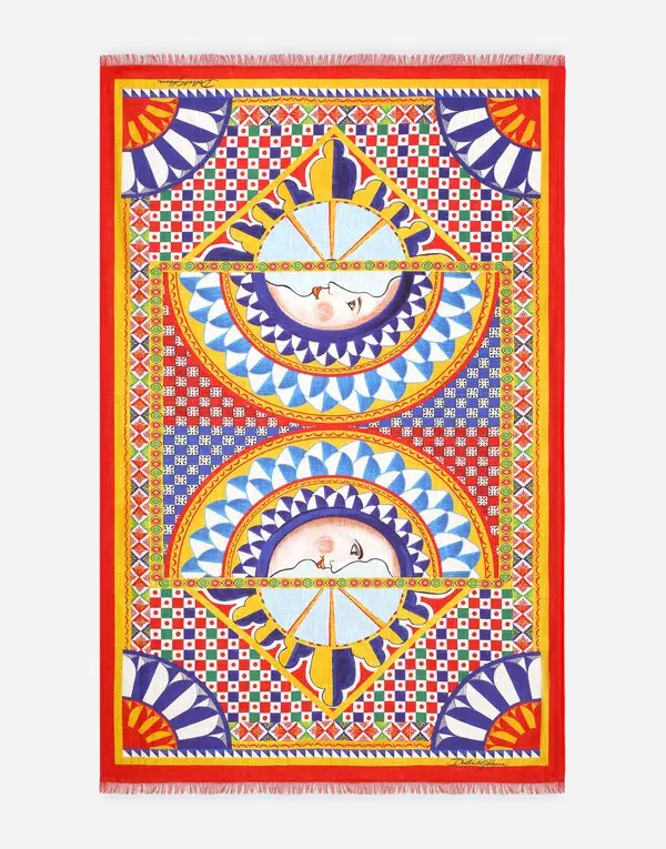 Dolce & Gabbana Doubled Beach Towel - Multicolor