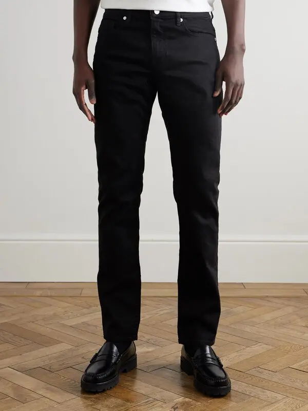FRAME L'homme Slim-fit Jeans - Black