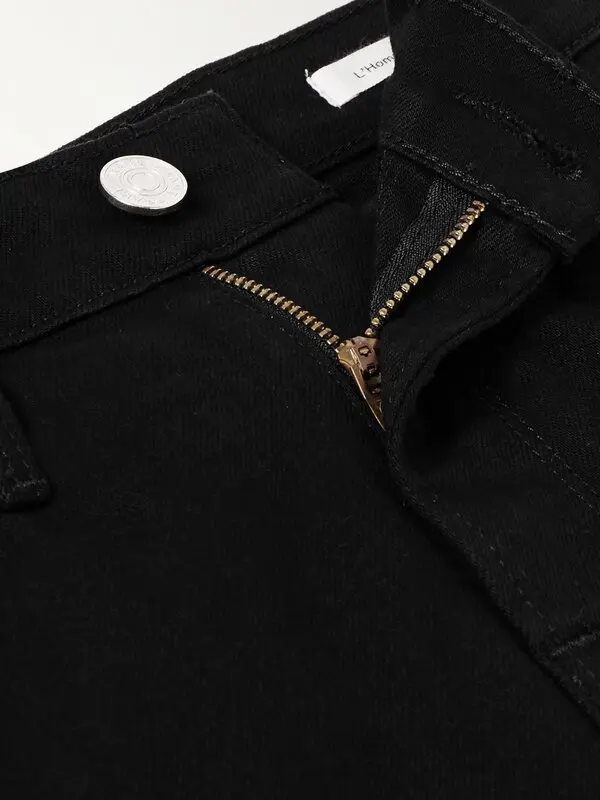 FRAME L'homme Slim-fit Jeans - Black