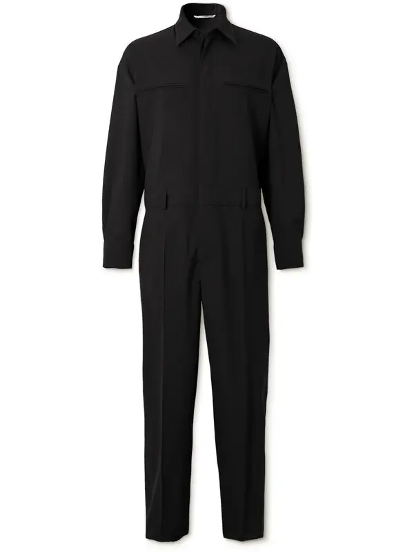 Valentino Garavani Straight-leg Wool Jumpsuit