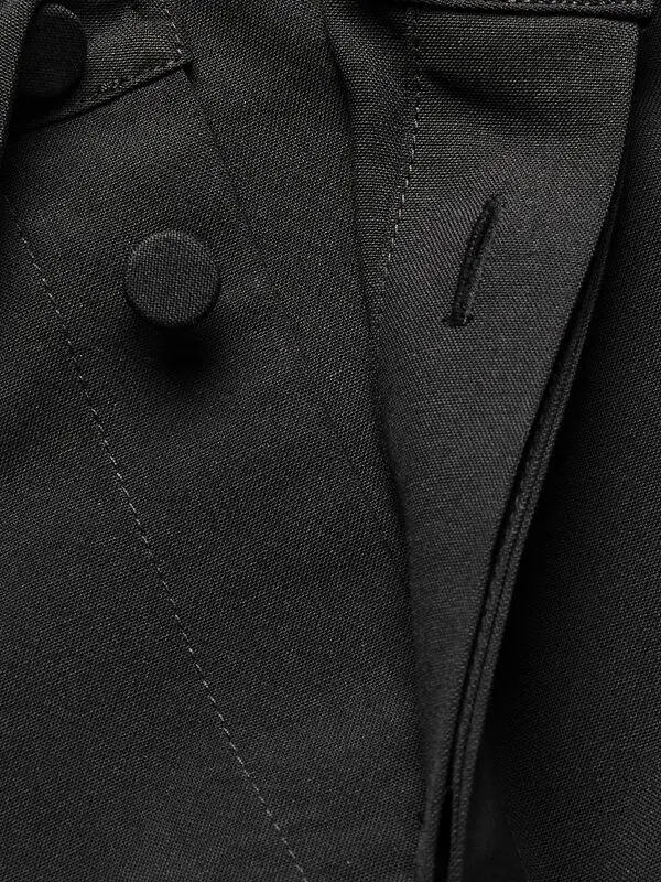 Valentino Garavani Straight-leg Wool Jumpsuit