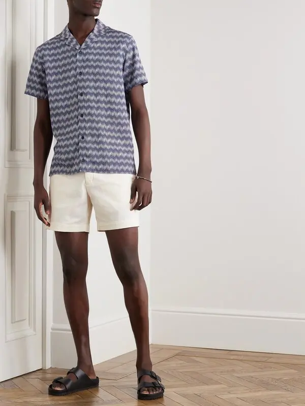 Orlebar Brown Bulldog Slim-fit Twill Shorts - Neutrals