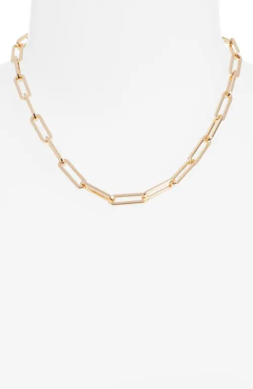 Jenny Bird Andi Paperclip Link Necklace - Gold