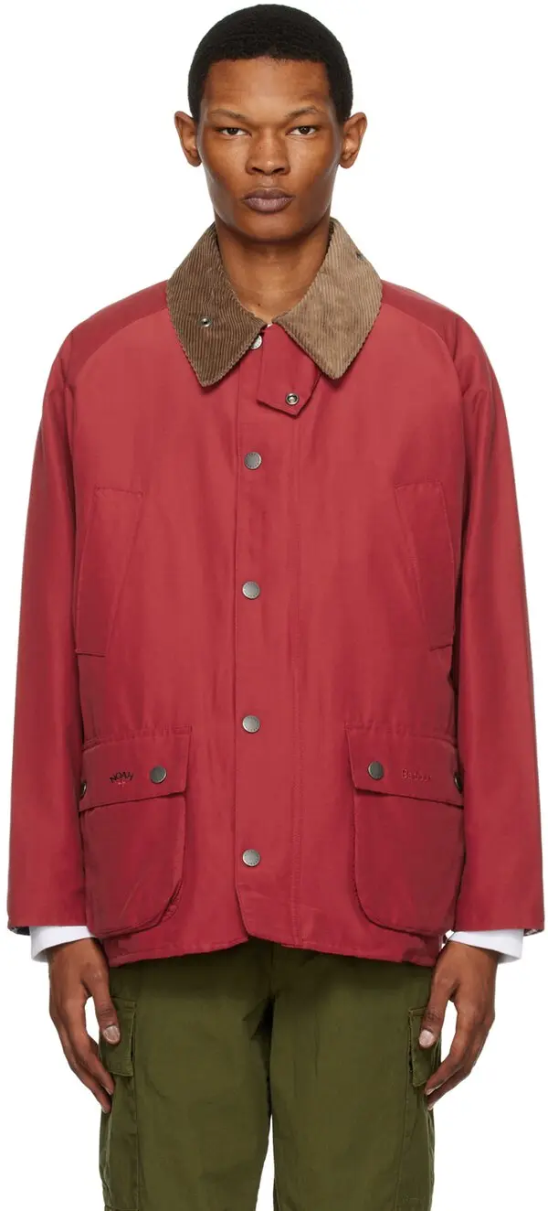 Barbour Noah Edition Bedale Jacket In Red - 43% Off | Editorialist