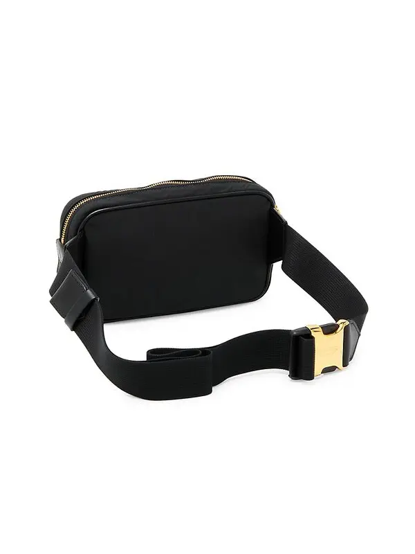 TOM FORD Nylon & Leather Belt Bag