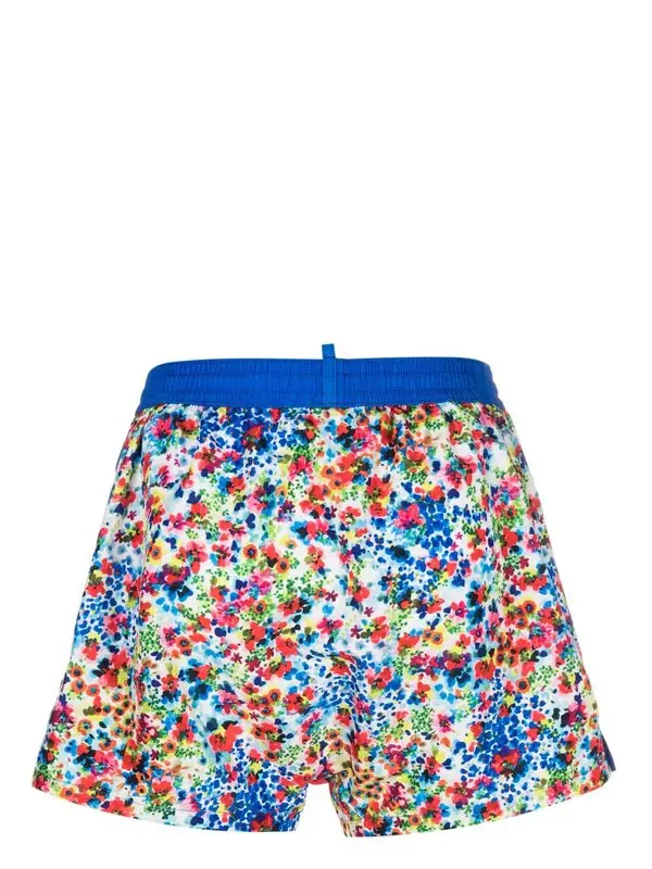 Dsquared2 Floral-print Swim Shorts